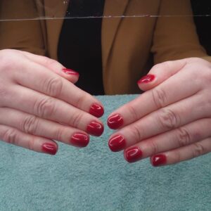 Beautiful nails – all in a day’s work.